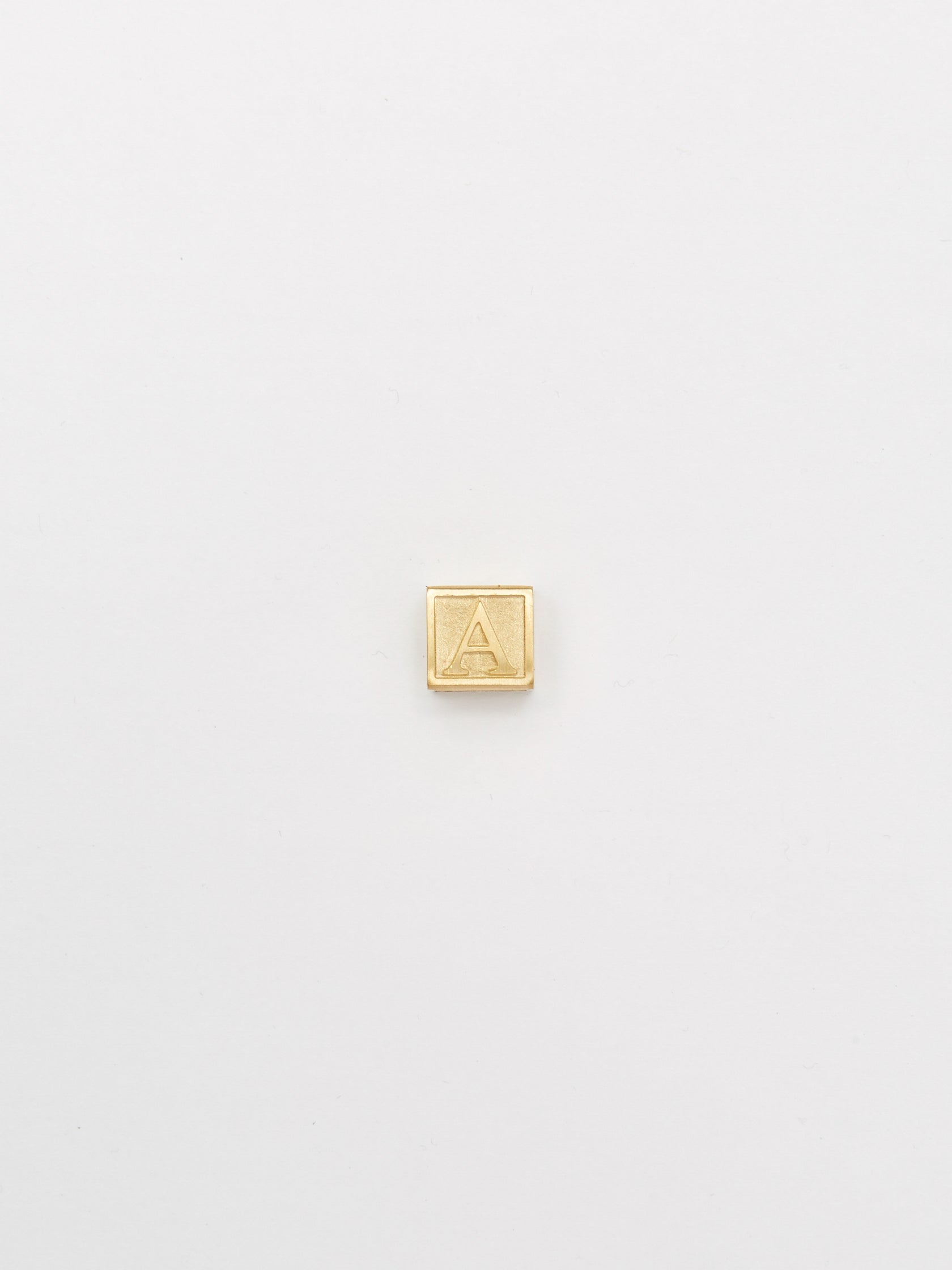 "A" Letter Block