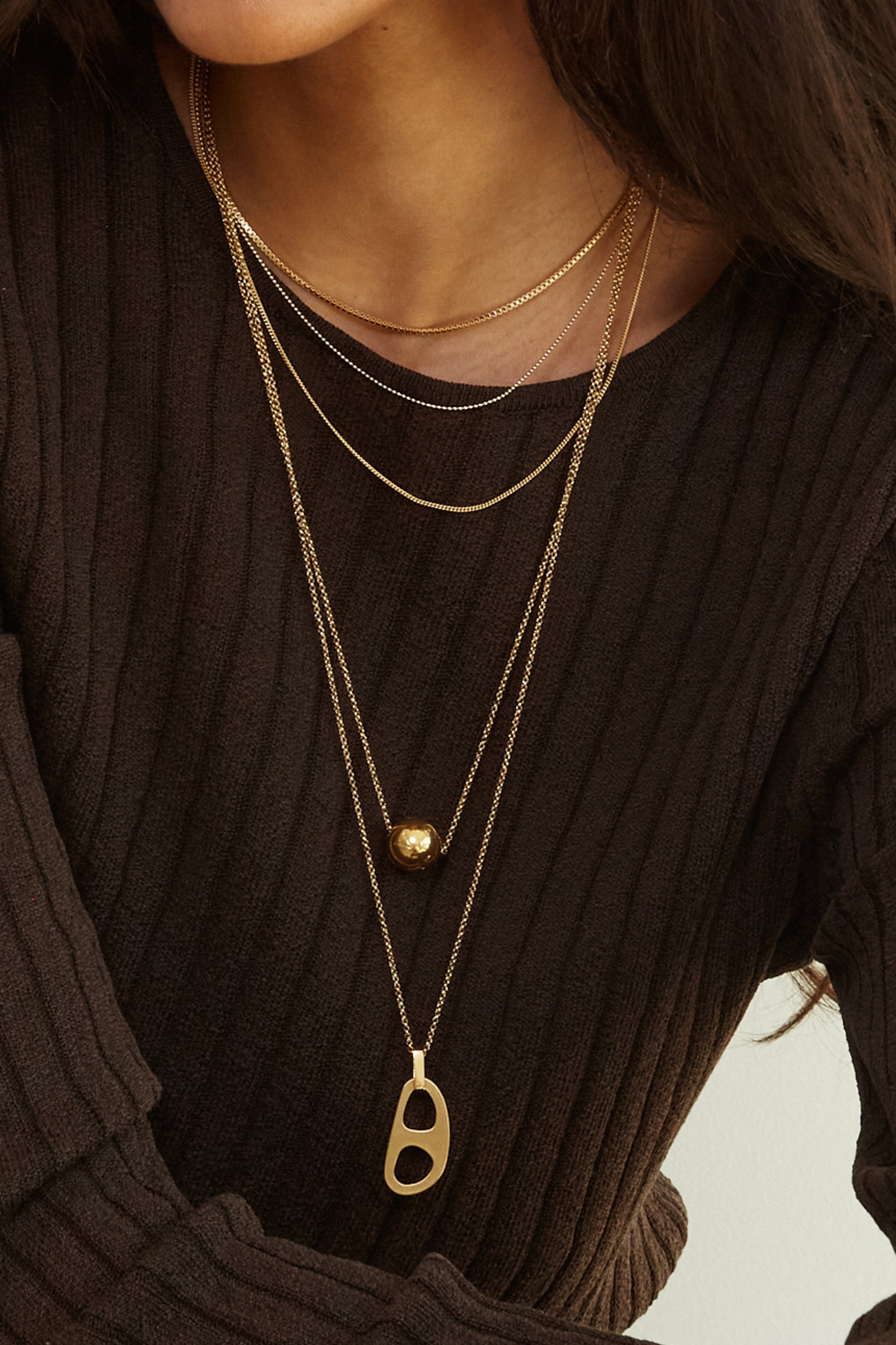 Adjustable Sphere Necklace