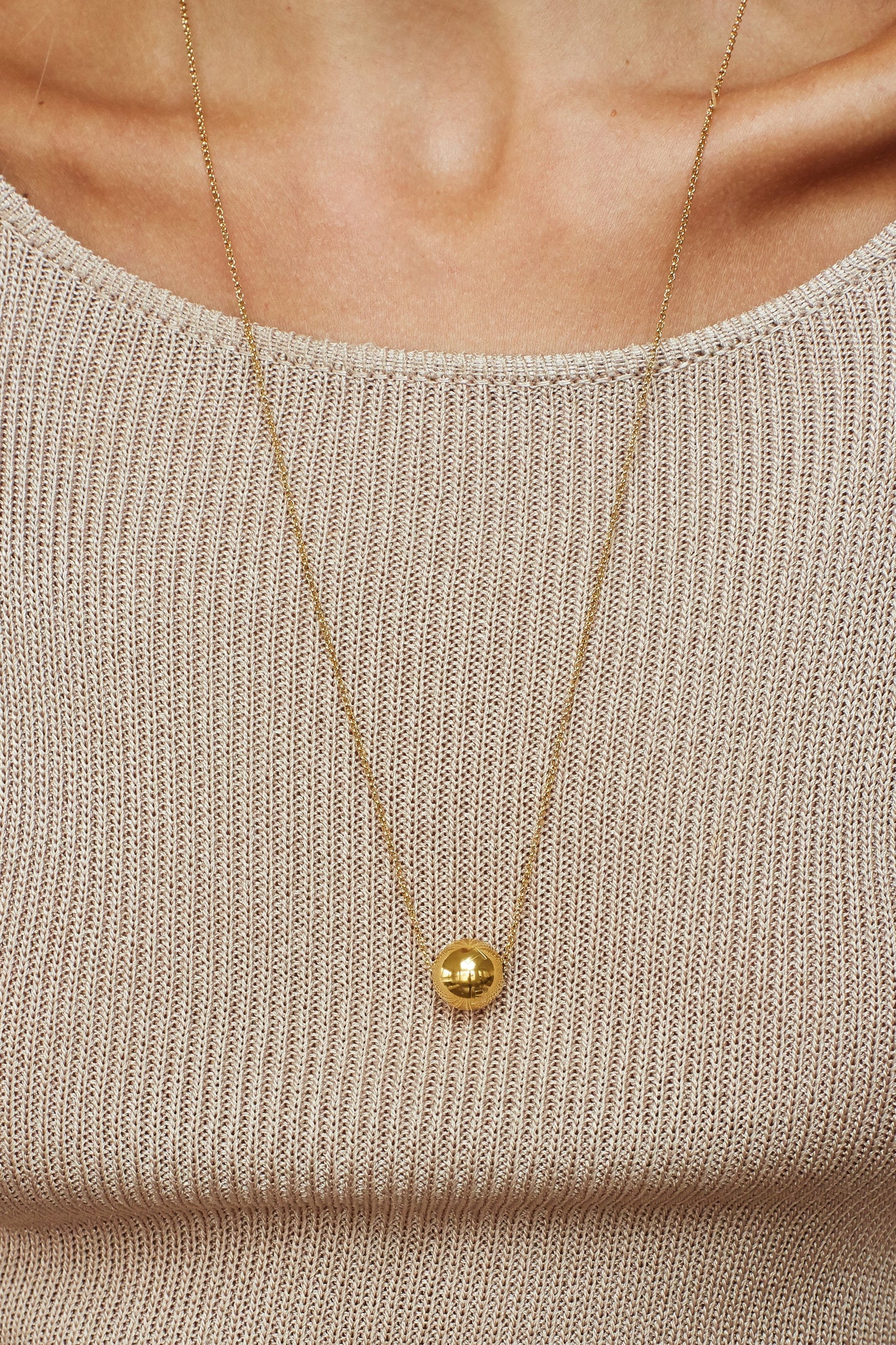Adjustable Sphere Necklace