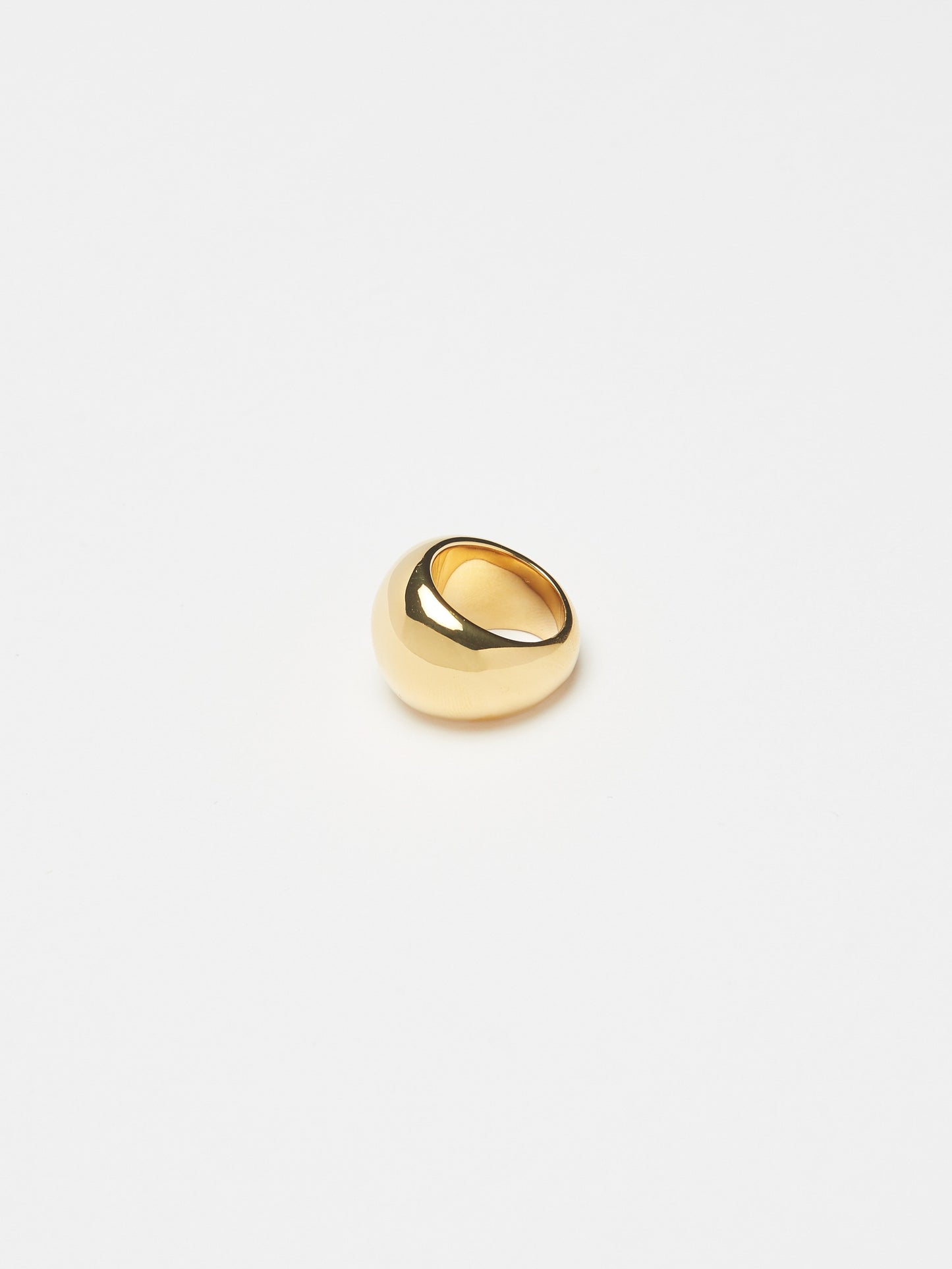 Large Gold Orb Ring