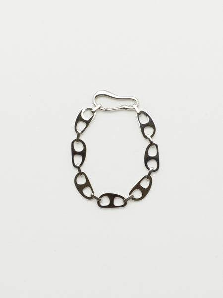 Small Silver Tab Bracelet – Bagatiba