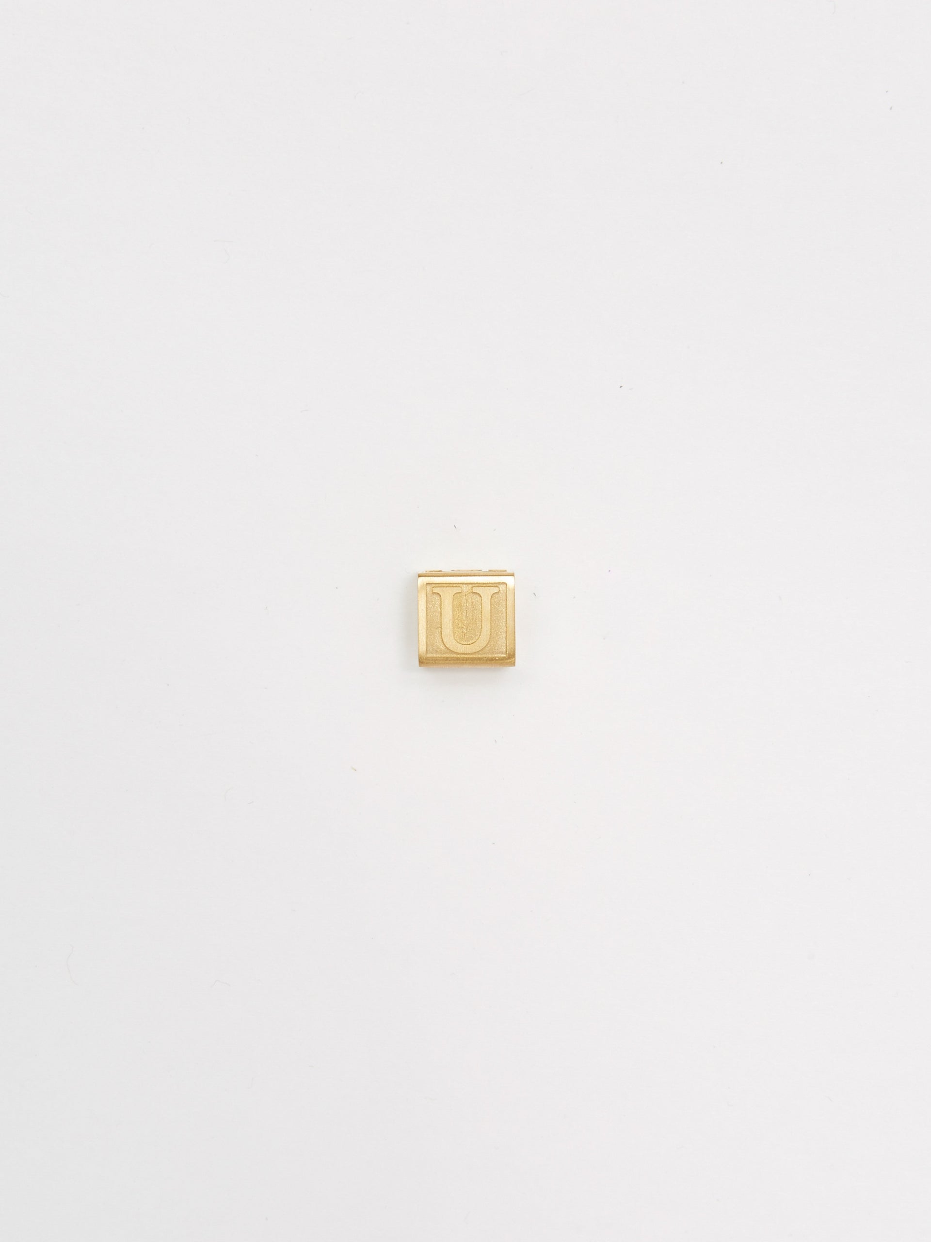 "U" Letter Block