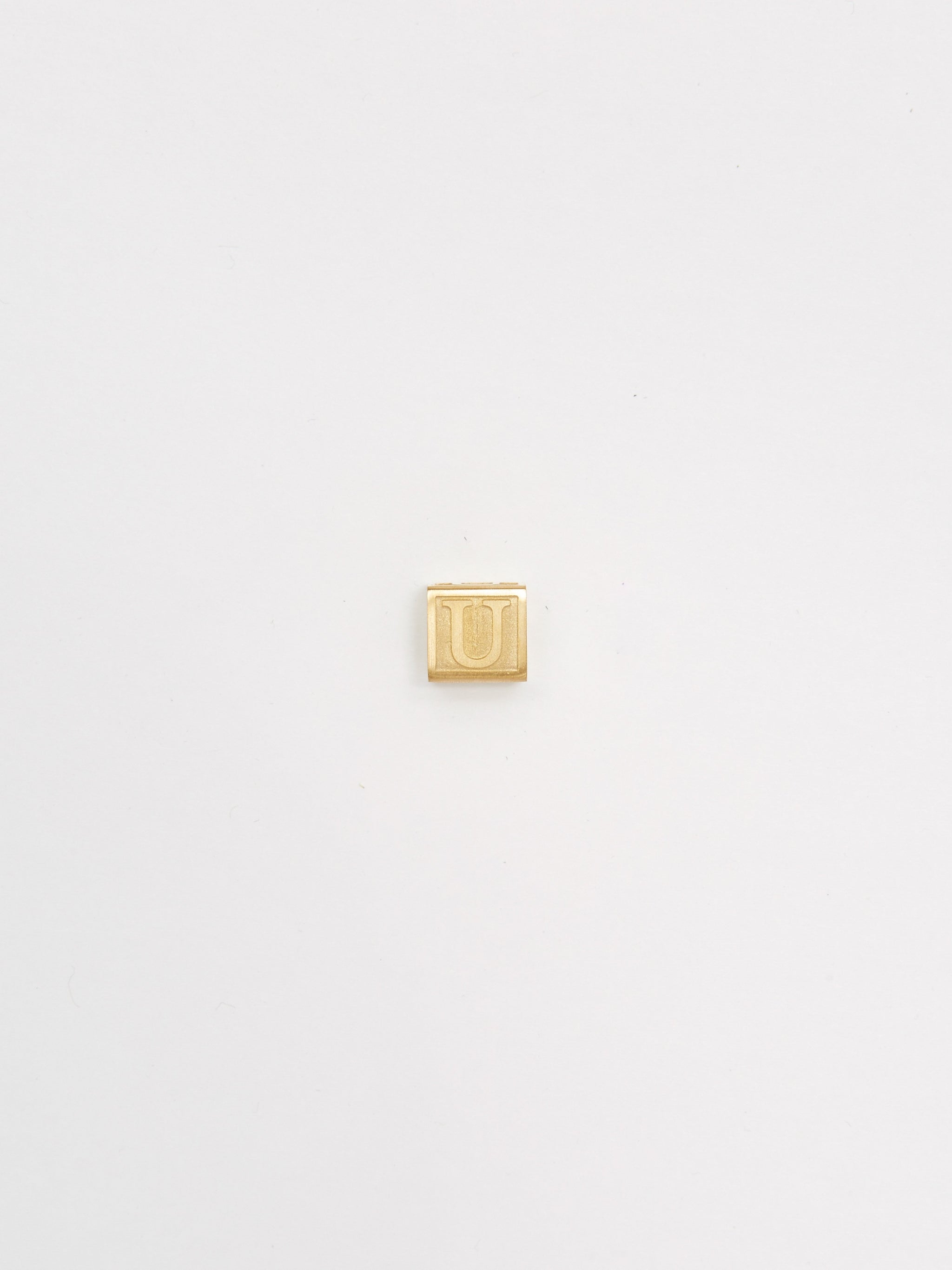 "U" Letter Block