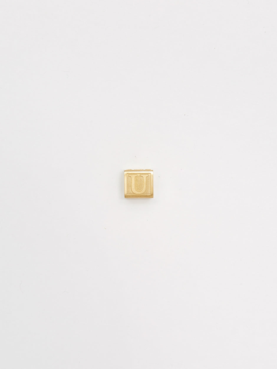 "U" Letter Block